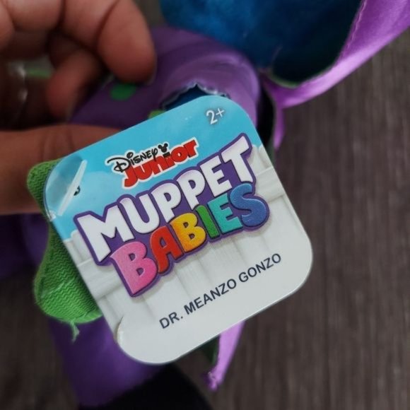Toys | Disney Junior Muppet Babies Bean Plush Dr Meanzo Gonzo | Poshmark